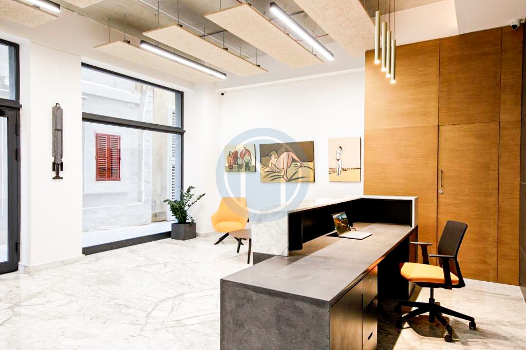130 SQM Sliema Office To Let - MaltaOffices.com